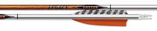 Easton Arrow Carbon Legacy 500 4" Barbed HELICAL (6)