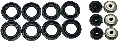 Valve Cover Gasket Set Replace VS50614R, 12341-R40-A00 Compatible with 2.0L 2.3L 2.4L 2002-2015 Honda Accord, Civic, CR-V, Element, Crosstour, CSX, ILX RDX, RSX, TSX