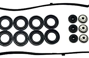 Valve Cover Gasket Set Replace VS50614R, 12341-R40-A00 Compatible with 2.0L 2.3L 2.4L 2002-2015 Honda Accord, Civic, CR-V, Element, Crosstour, CSX, ILX RDX, RSX, TSX