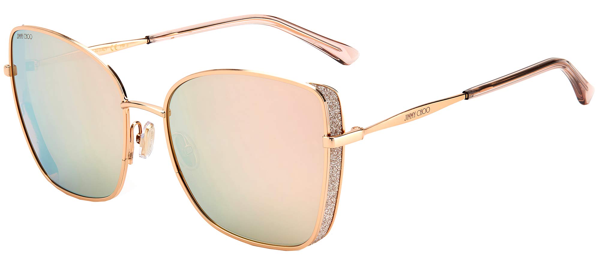 Jimmy Choo ALEXIS/S Rose Gold/Pink 59/18/145 women Sunglasses