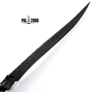 PAL 2000 HUNTING KNIVES DAM-9910 25 Inch Custom Handmade Damascus steel Knife With Sheath