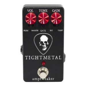 amptweaker tight metal distortion guitar effect pedal