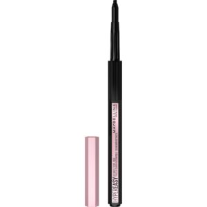 maybelline new york eyestudio hyper easy no slip pencil, black, 0.04 oz, pack of 2