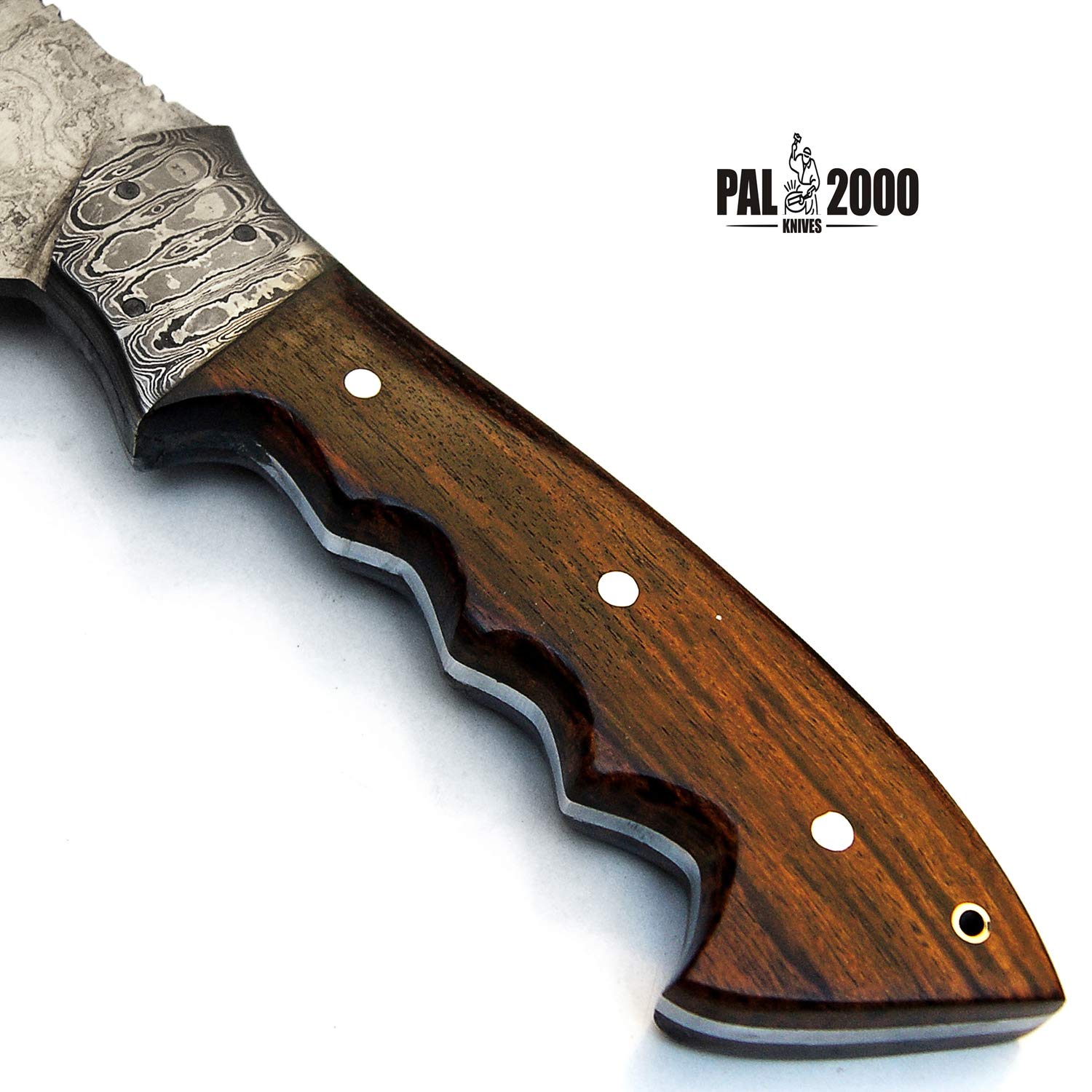 PAL 2000 HUNTING KNIVES DAM-9910 25 Inch Custom Handmade Damascus steel Knife With Sheath