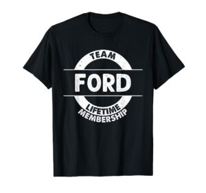 ford gift funny surname family tree birthday reunion idea t-shirt