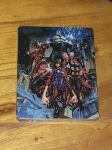 marvel's avengers steelbook case(only)