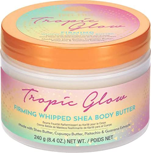 TREE HUT Tropic Glow Firming Whipped Body Butter 8.4 Oz! Infused With Shea Butter And Guarana Extract! Moisturizer That Leaves Skin Feeling Soft & Smooth! (Tropic Glow Lotion)