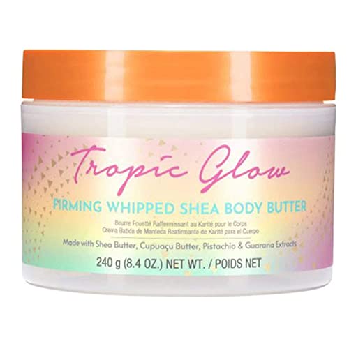 TREE HUT Tropic Glow Firming Whipped Body Butter 8.4 Oz! Infused With Shea Butter And Guarana Extract! Moisturizer That Leaves Skin Feeling Soft & Smooth! (Tropic Glow Lotion)