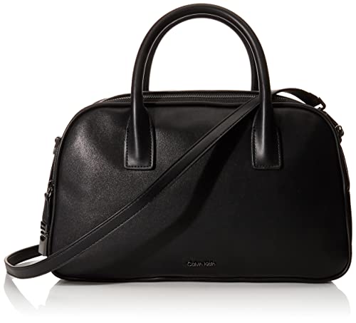 Calvin Klein Modern Essentials Organizational Satchel, Black