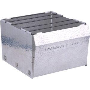 fold flat aluminum stove