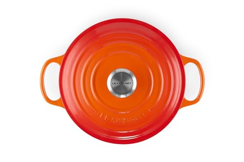 Le Creuset Enameled Cast Iron Signature Sauteuse Oven, 3.5 qt., Flame