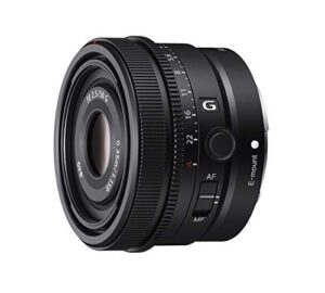 sony fe 50mm f2.5 g full-frame ultra-compact g lens