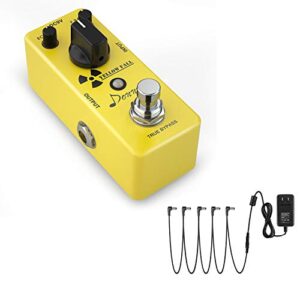 donner guitar delay pedal & donner dpa-1 guitar pedal power supply adapter