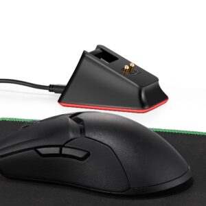 Soarking Charging Dock for Razer Mouse DeathAdder V2 Pro,Naga Pro,Viper Ultimate,and Basilisk Ultimate with 6.6 Feet Cable