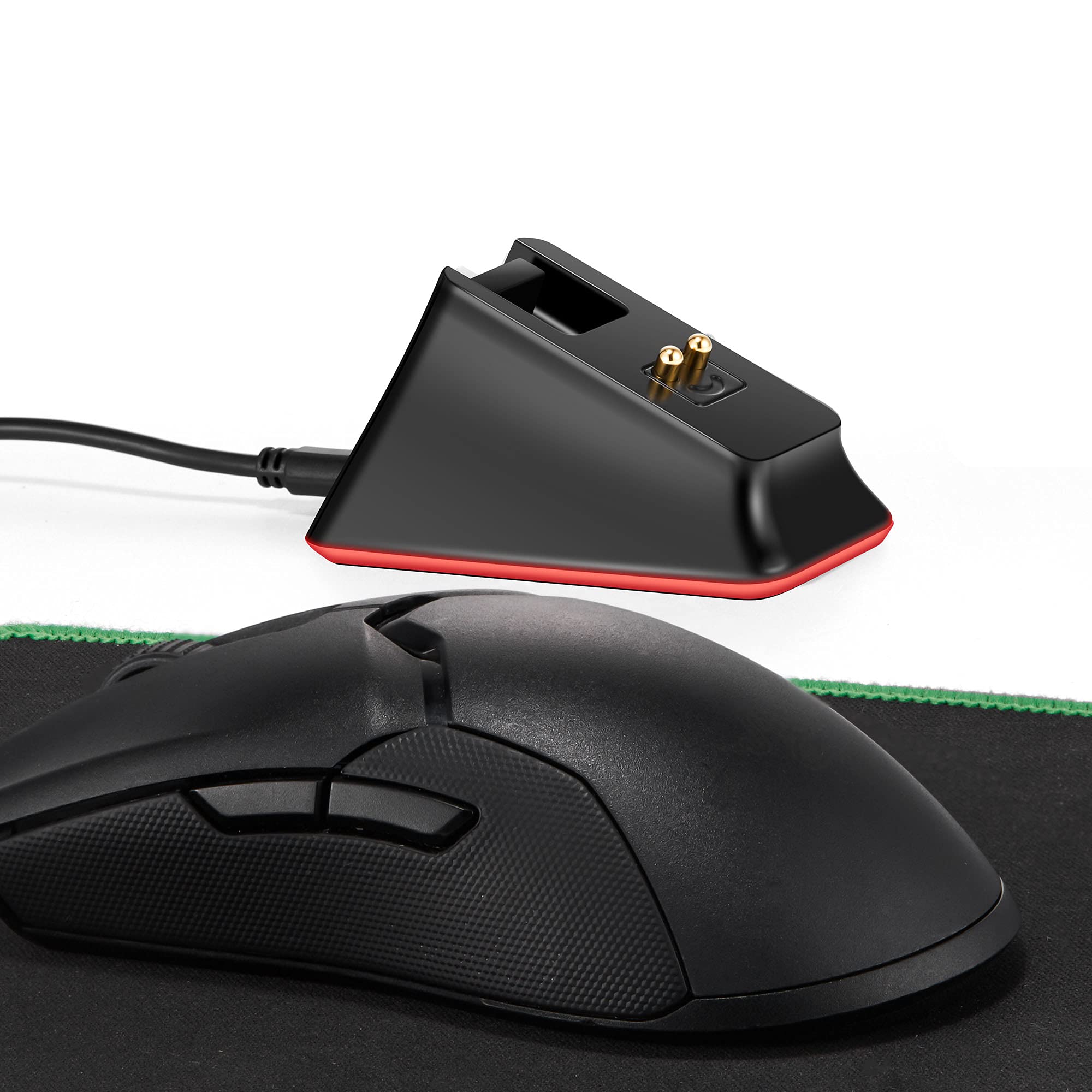 Soarking Charging Dock for Razer Mouse DeathAdder V2 Pro,Naga Pro,Viper Ultimate,and Basilisk Ultimate with 6.6 Feet Cable