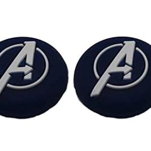 Avengers Logo Controller Thumb Grips for PlayStation 3 4 5 XBox One XBox Series X Nintendo Switch Pro Controllers