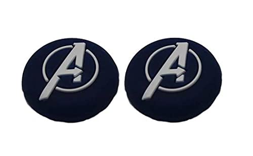 Avengers Logo Controller Thumb Grips for PlayStation 3 4 5 XBox One XBox Series X Nintendo Switch Pro Controllers