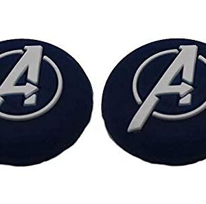 Avengers Logo Controller Thumb Grips for PlayStation 3 4 5 XBox One XBox Series X Nintendo Switch Pro Controllers