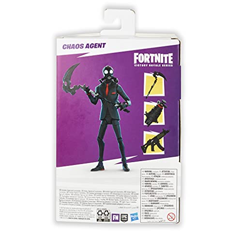 FORTNITE Hasbro Victory Royale Series Chaos Agent Collectible Action Figure with Accessories - Ages 8 and Up,6-inch