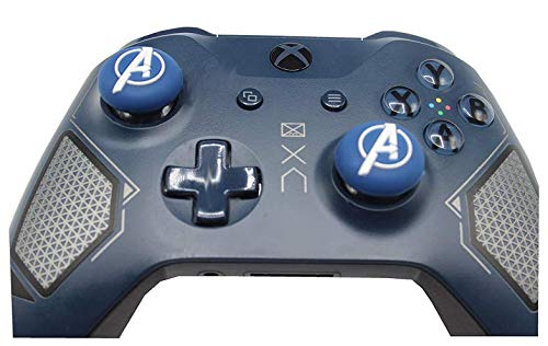 Avengers Logo Controller Thumb Grips for PlayStation 3 4 5 XBox One XBox Series X Nintendo Switch Pro Controllers