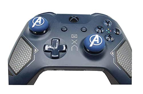 Avengers Logo Controller Thumb Grips for PlayStation 3 4 5 XBox One XBox Series X Nintendo Switch Pro Controllers