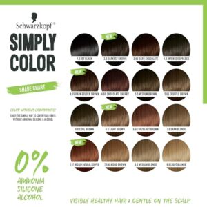 Schwarzkopf Simply Color Permanent Hair Color, 6.5 Light Brown