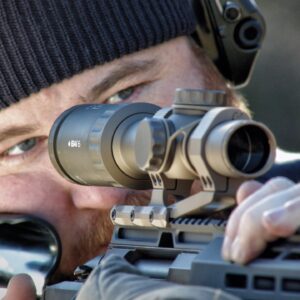 SAI Optics Model SAI 6 1x-6x 24mm Low Power Variable Optic LPVO Riflescope with Rapid Aiming Feature Reticle, 5.56 NATO BDC