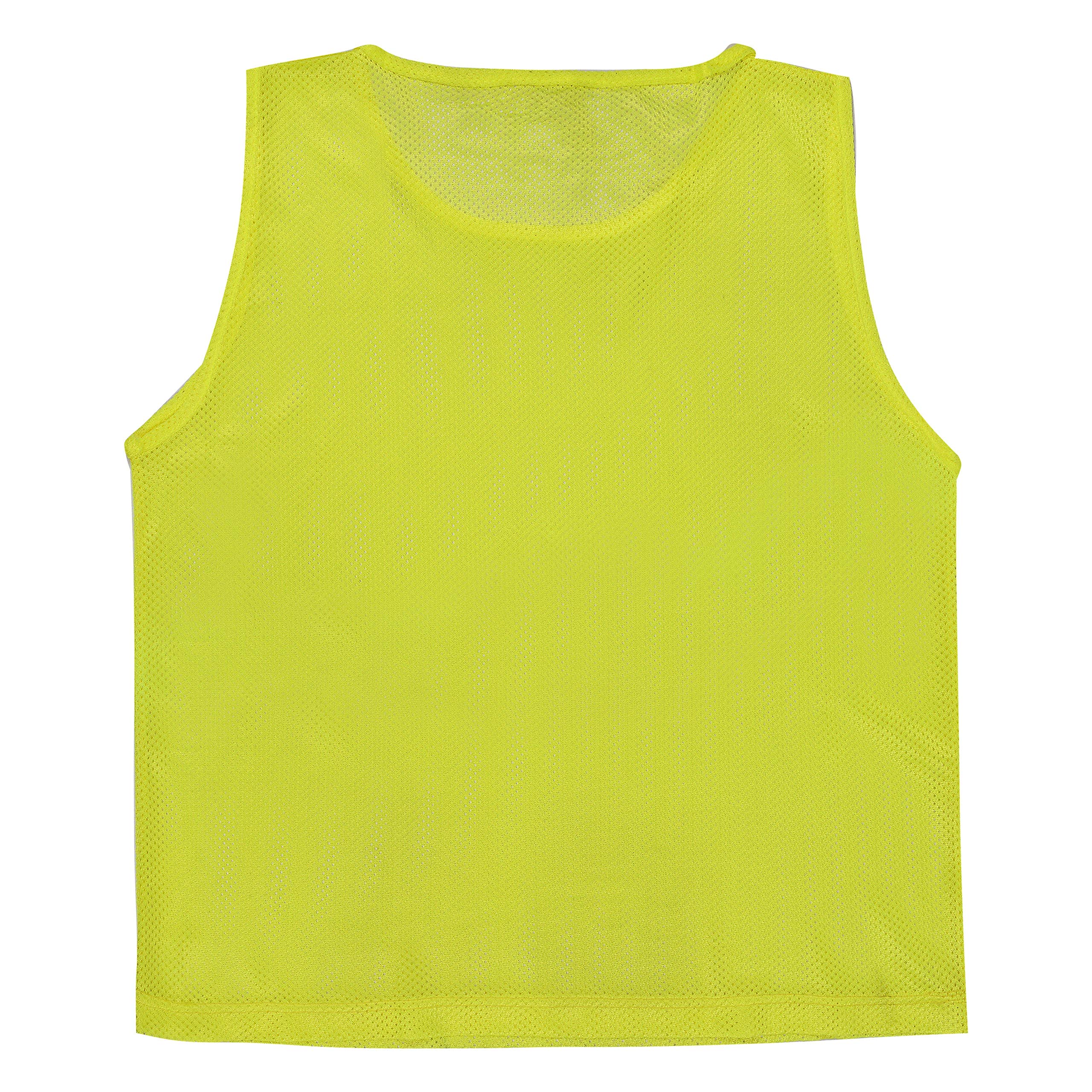 Athllete LITEMESH Pinnies Scrimmage Vests Team Practice Jersey for Teen & Adult (24 Jerseys) Lightweight Pennys