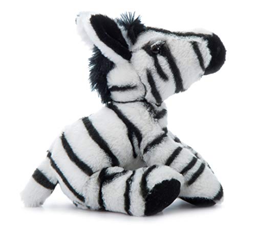 The Petting Zoo Zebra Stuffed Animal, Gifts for Kids, Wild Onez Zoo Animals, Zebra Plush Toy 8 inches