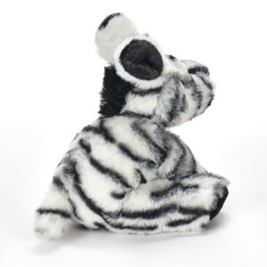 The Petting Zoo Zebra Stuffed Animal, Gifts for Kids, Wild Onez Zoo Animals, Zebra Plush Toy 8 inches