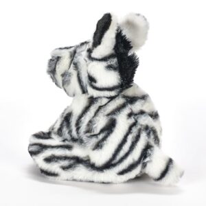 The Petting Zoo Zebra Stuffed Animal, Gifts for Kids, Wild Onez Zoo Animals, Zebra Plush Toy 8 inches