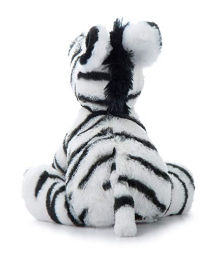 The Petting Zoo Zebra Stuffed Animal, Gifts for Kids, Wild Onez Zoo Animals, Zebra Plush Toy 8 inches