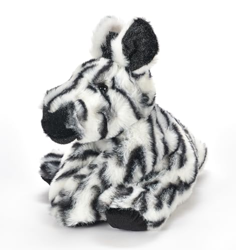 The Petting Zoo Zebra Stuffed Animal, Gifts for Kids, Wild Onez Zoo Animals, Zebra Plush Toy 8 inches