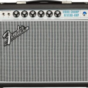 Fender 68 Custom Vibro Champ Reverb Guitar Amplifier, with 2-Year Warranty