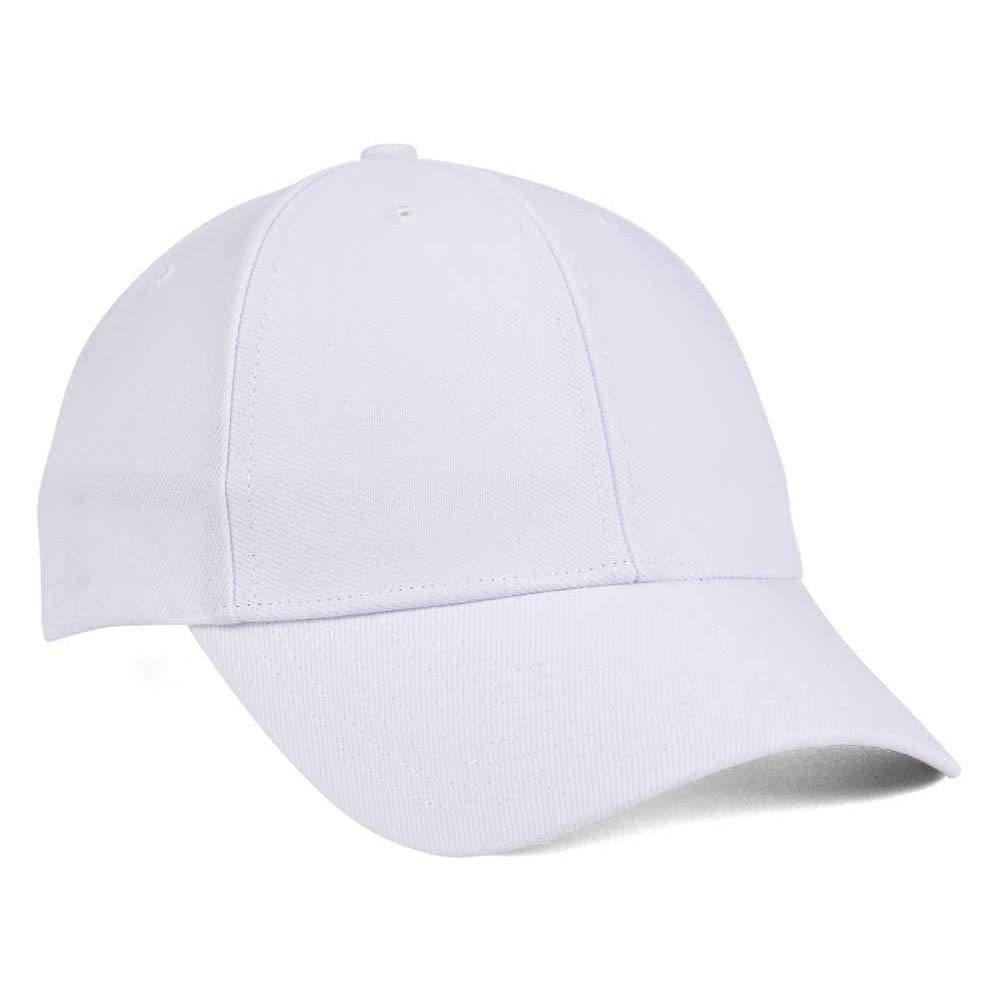 '47 Blank Classic MVP Cap, Adjustable Plain Structured Hat for Men and Women – White