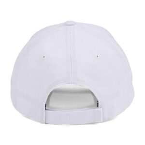 '47 Blank Classic MVP Cap, Adjustable Plain Structured Hat for Men and Women – White