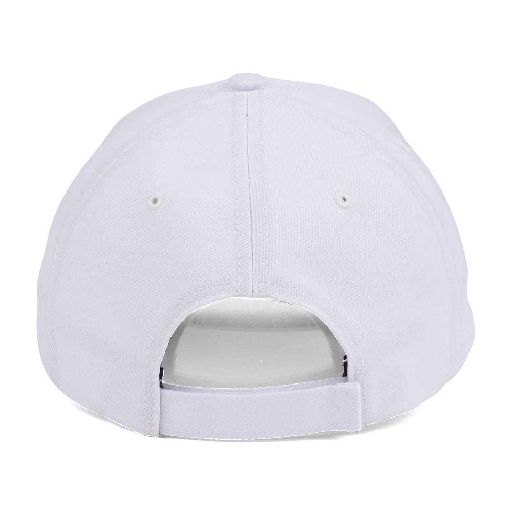 '47 Blank Classic MVP Cap, Adjustable Plain Structured Hat for Men and Women – White