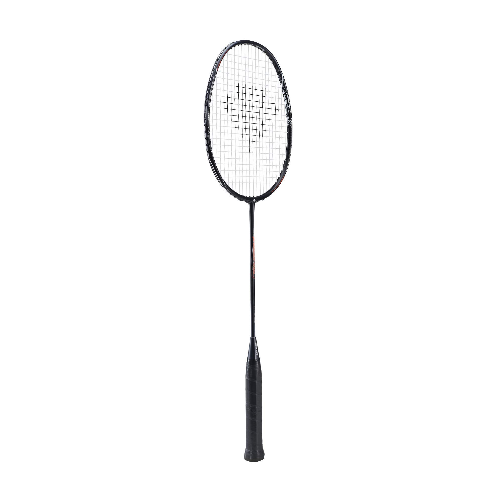 Carlton Fireblade 400 Badminton Racket,Black/Orange