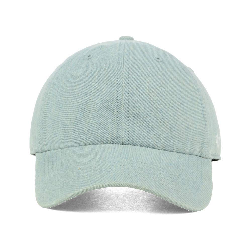 '47 Blank Classic Clean Up Cap, Adjustable Plain Baseball Hat for Men and Women – Pastel Denim