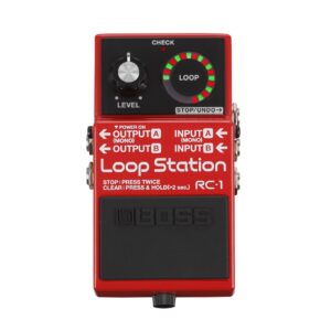 Boss RC-1 Loop Station and DS-1 Distortion Pedal Bundle