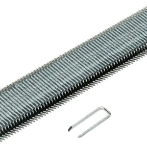 TIMCO 377963 Heavy Duty Divergent Point Galvanised Staples-18mm Staples