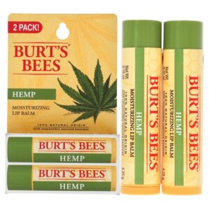 burt's bees hemp moisturizing lip balm unisex 2 oz