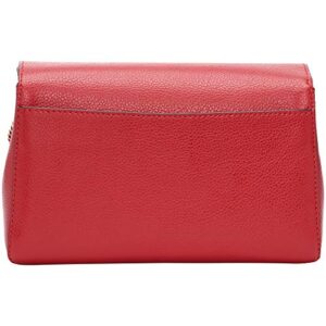 DKNY Women's Everyday Multipurpose Crossbody Handbag Clutch Sling Bag, Bright Red/Natural Lisa Clutch, One Size US