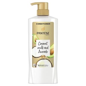 pantene pro-v paraben and dye free avocado conditioner dry hair (38.2 fl. oz.)