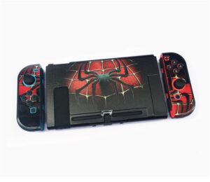 dijkoo mudevil protective case for nintendo switch | spider-man | anti-scratch shockproof slim cover case for nitendo switch and joy-con