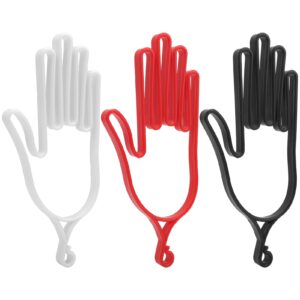 vgeby glove stretchers, gloves keeper abs plastic hanger dryer 3pcs for all sports gloves