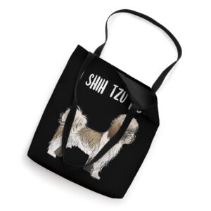 I Shih Tzu Not Dog Puppy Mom Dad Women Toy Purse Shitzu Cute Tote Bag