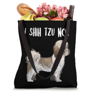 I Shih Tzu Not Dog Puppy Mom Dad Women Toy Purse Shitzu Cute Tote Bag