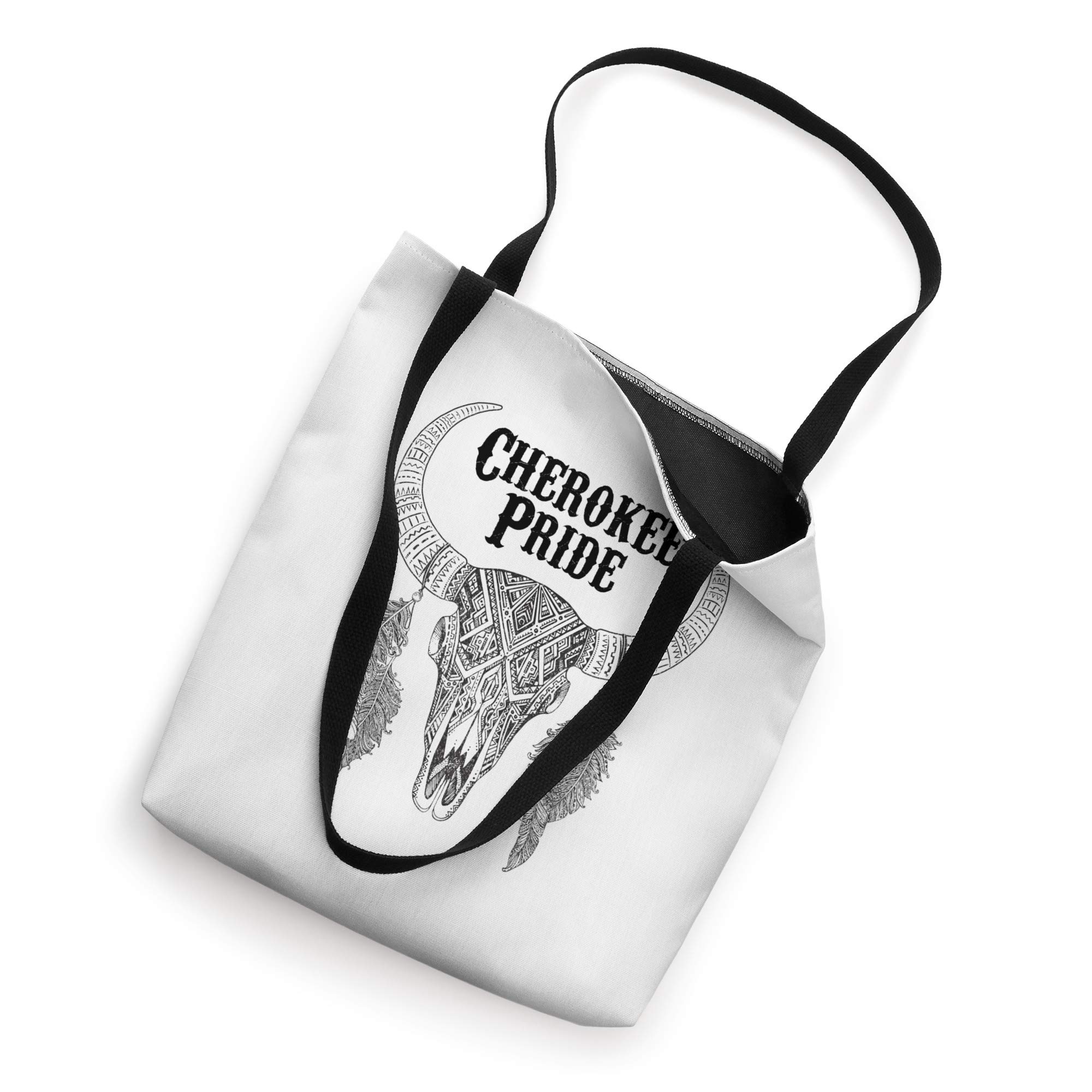 Cherokee Pride Tribe Native American Indian Buffalo Tote Bag