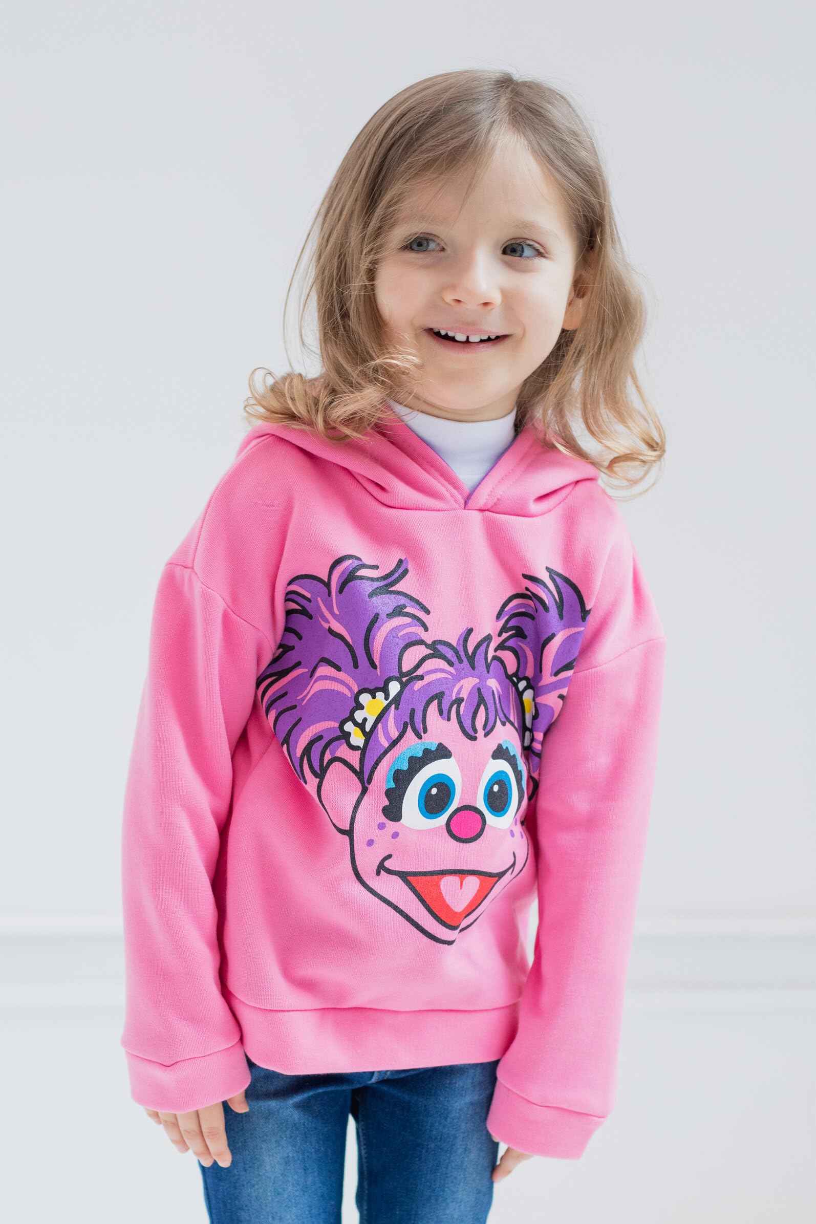 Sesame Street Abby Cadabby Toddler Girls Pullover Hoodie Abby Cadabby 5T